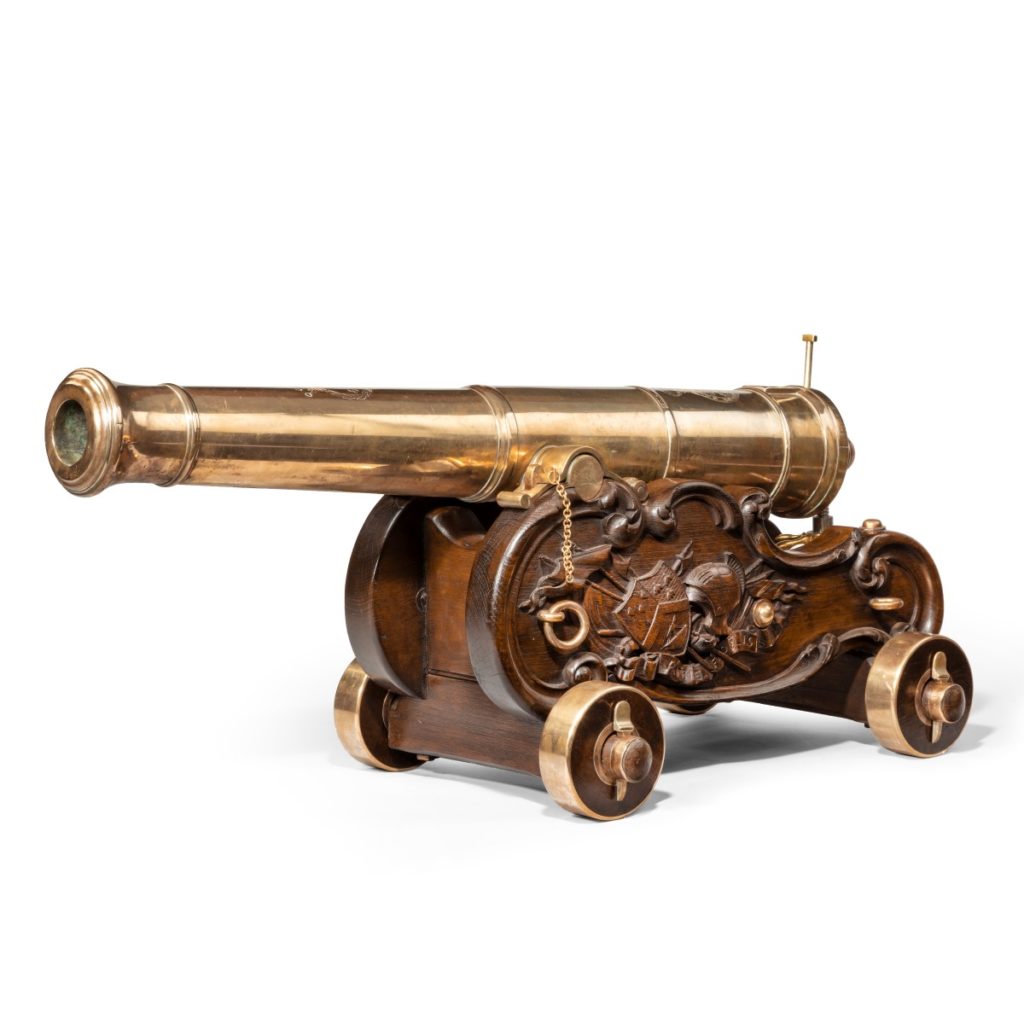 A pair of bronze cannon at the Battle of Waterloo | Wick Antiques