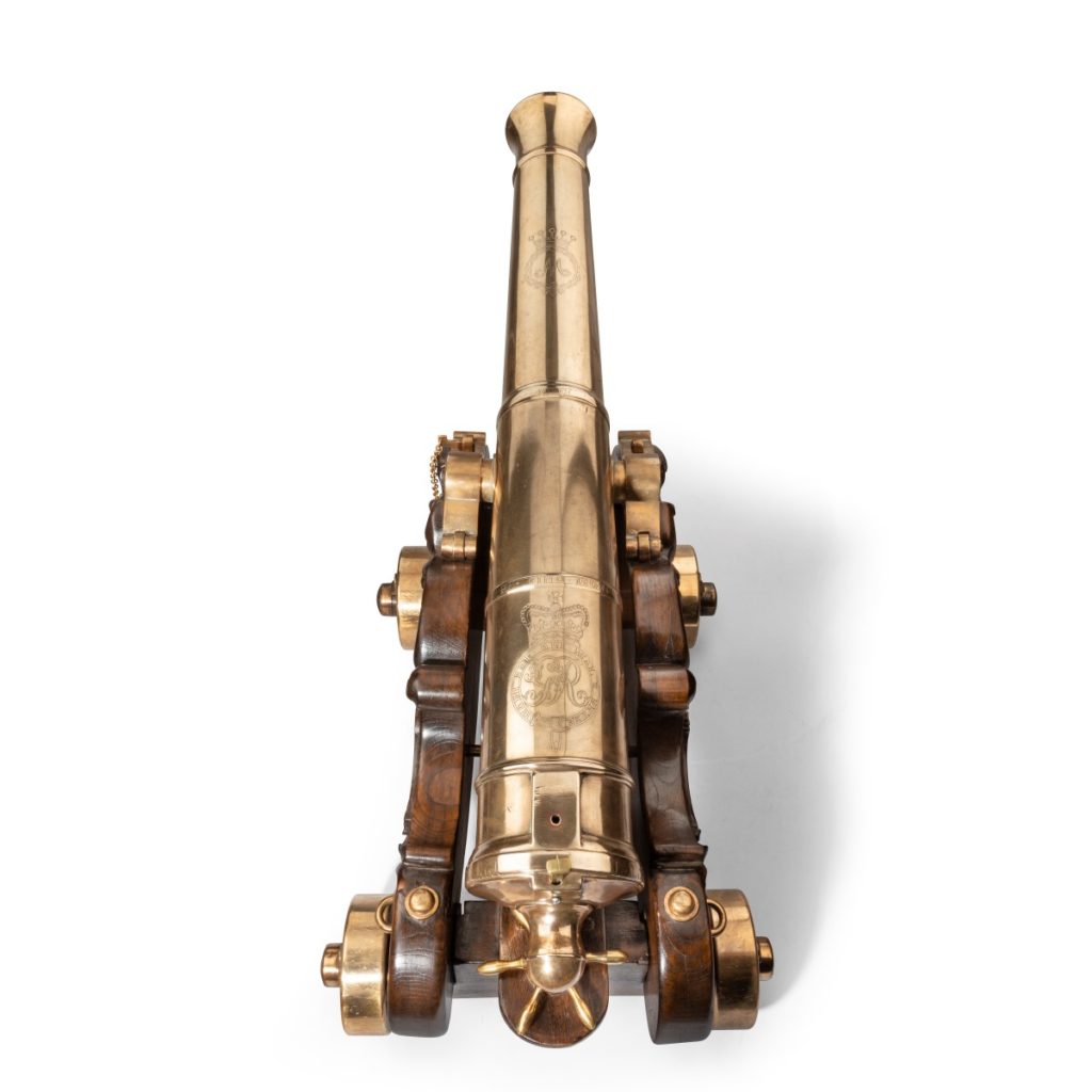 A pair of bronze cannon at the Battle of Waterloo | Wick Antiques