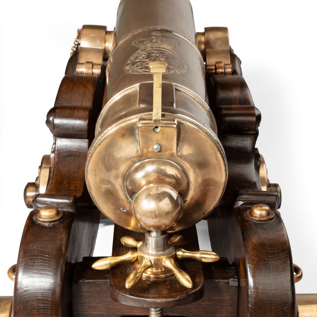 A pair of bronze cannon at the Battle of Waterloo | Wick Antiques