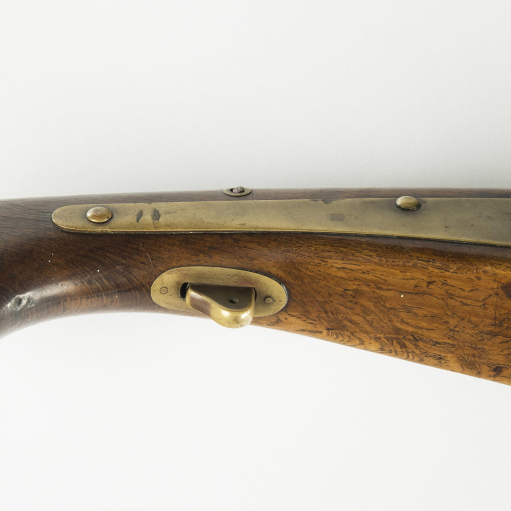 A massive Japanese hand cannon ‘Ozutsu Teppo’ of the Tazuke-Ryu School ...