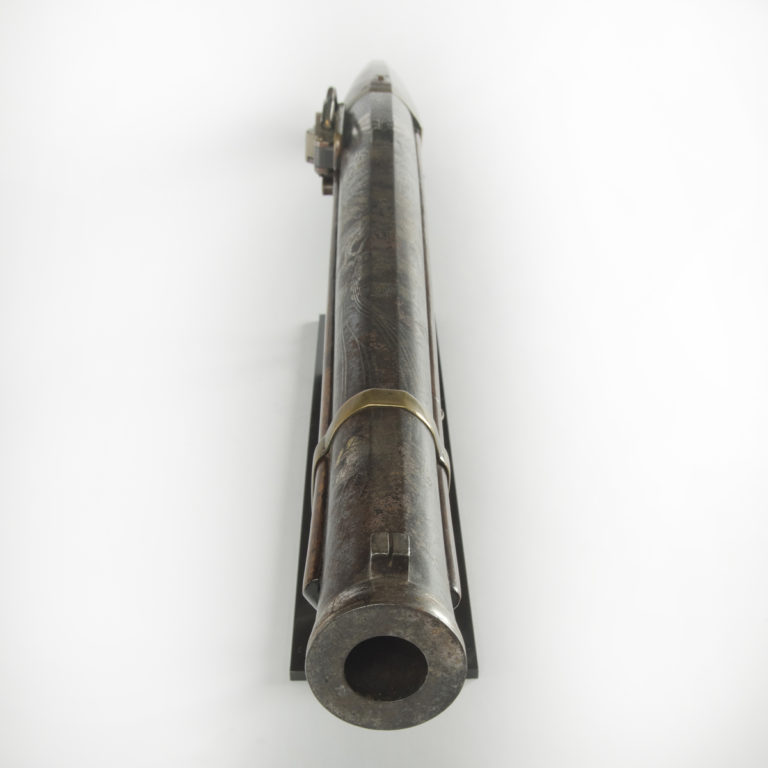 A massive Japanese hand cannon ‘Ozutsu Teppo’ of the Tazuke-Ryu School ...