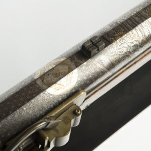 A massive Japanese hand cannon ‘Ozutsu Teppo’ of the Tazuke-Ryu School ...