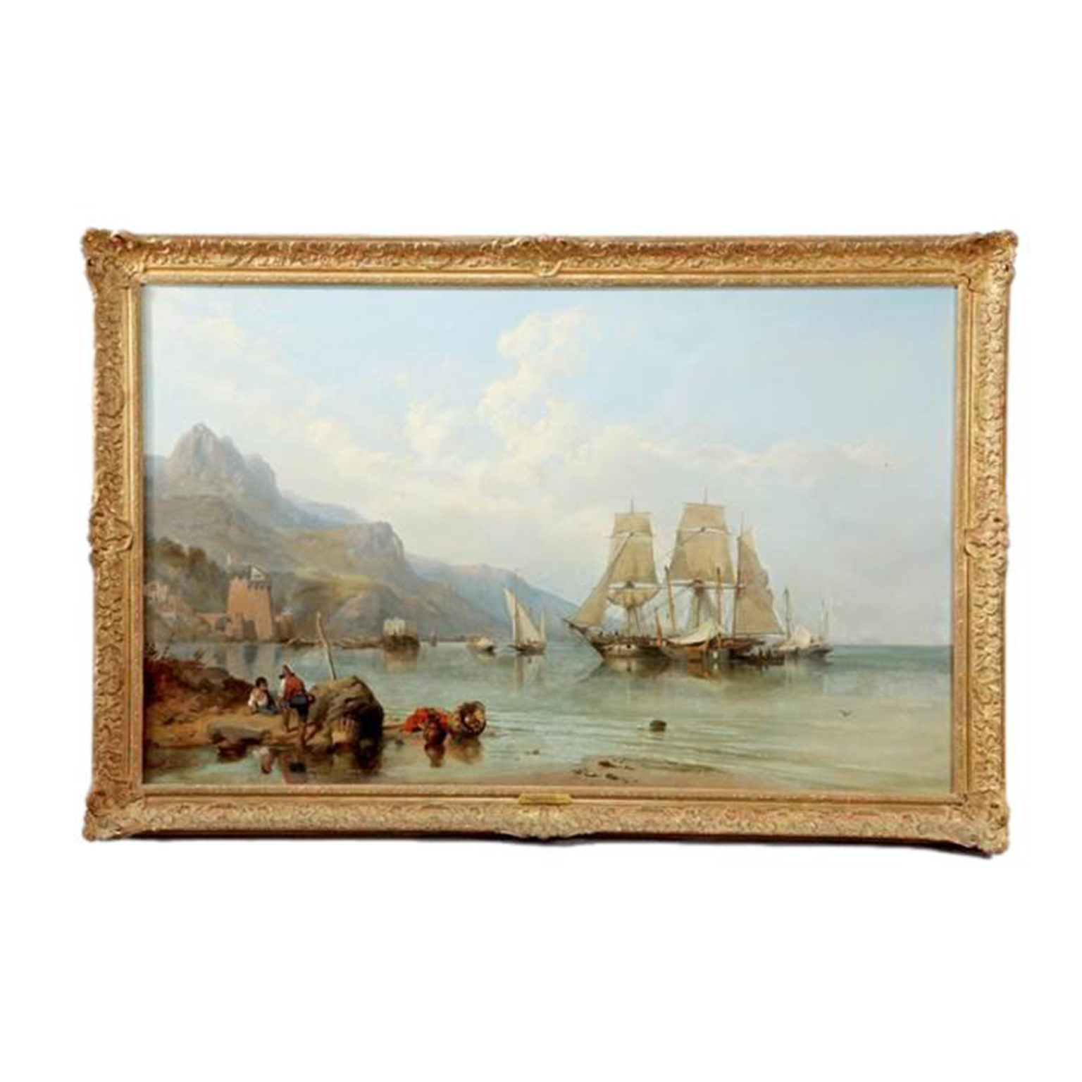 Clarkson Stanfield: The Gulf of Salerno | Wick Antiques