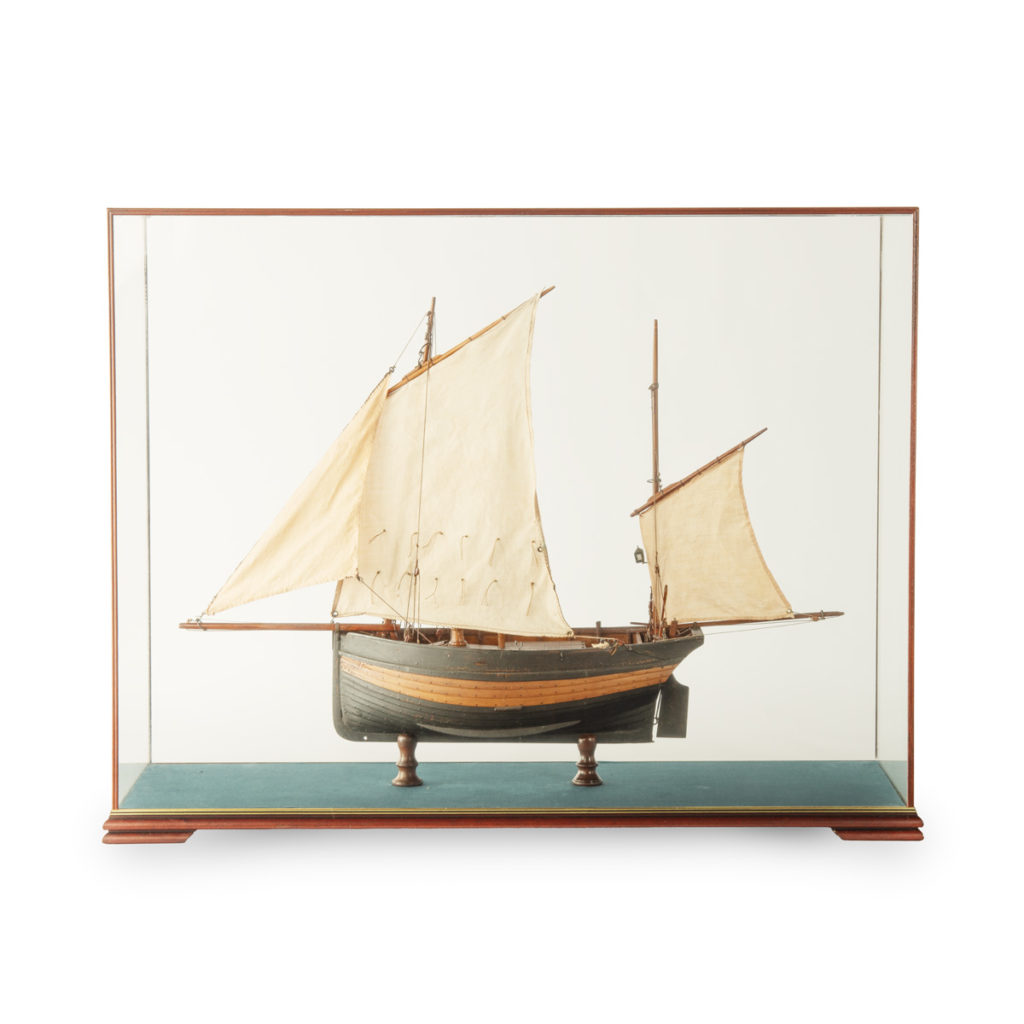 A gaff-rigged Hastings lugger circa 1880 | Wick Antiques