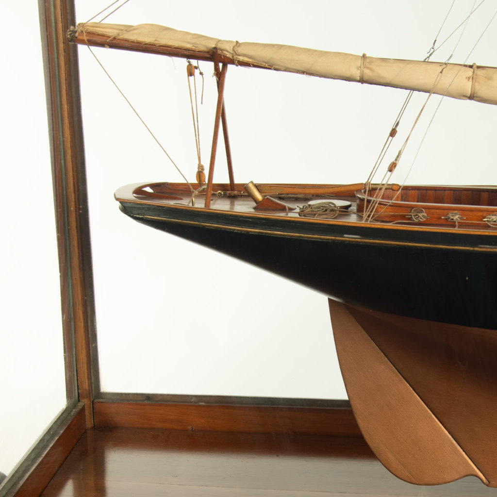 Sir Harold Dudley Clayton’s scale model of Coquette, 1899 | Wick Antiques