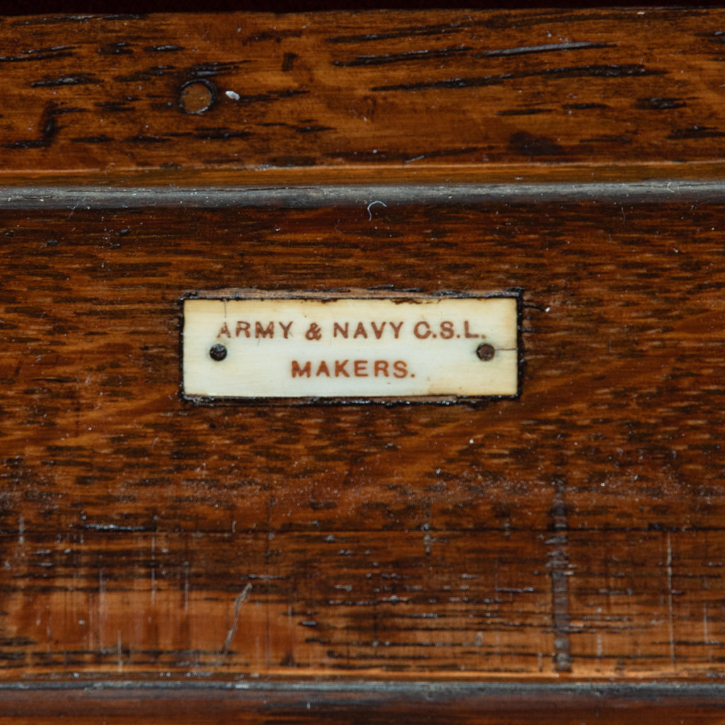 A late Victorian oak gun cabinet | Wick Antiques