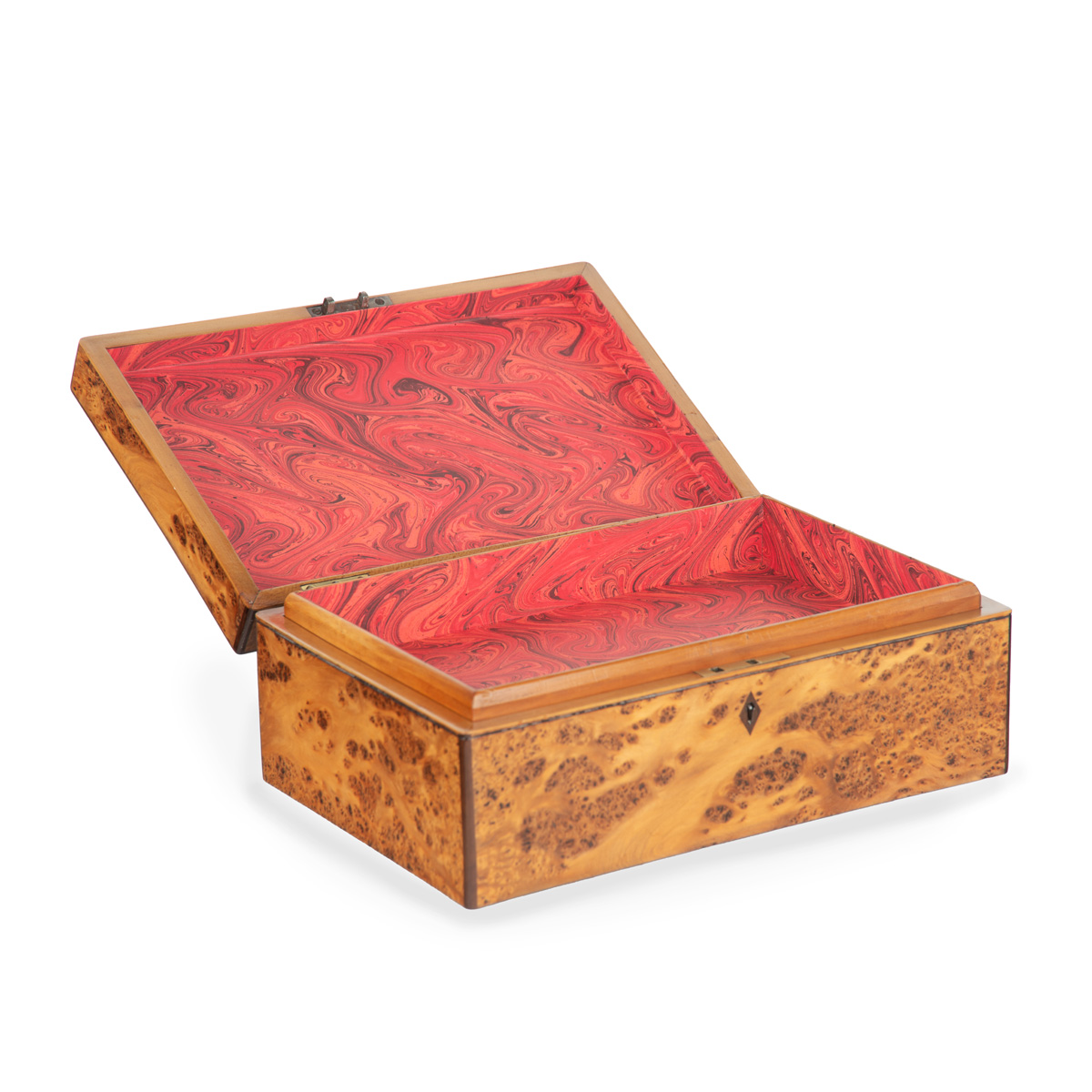A Rare 19th Century New Zealand Jewellery Box By Evan Rees ...