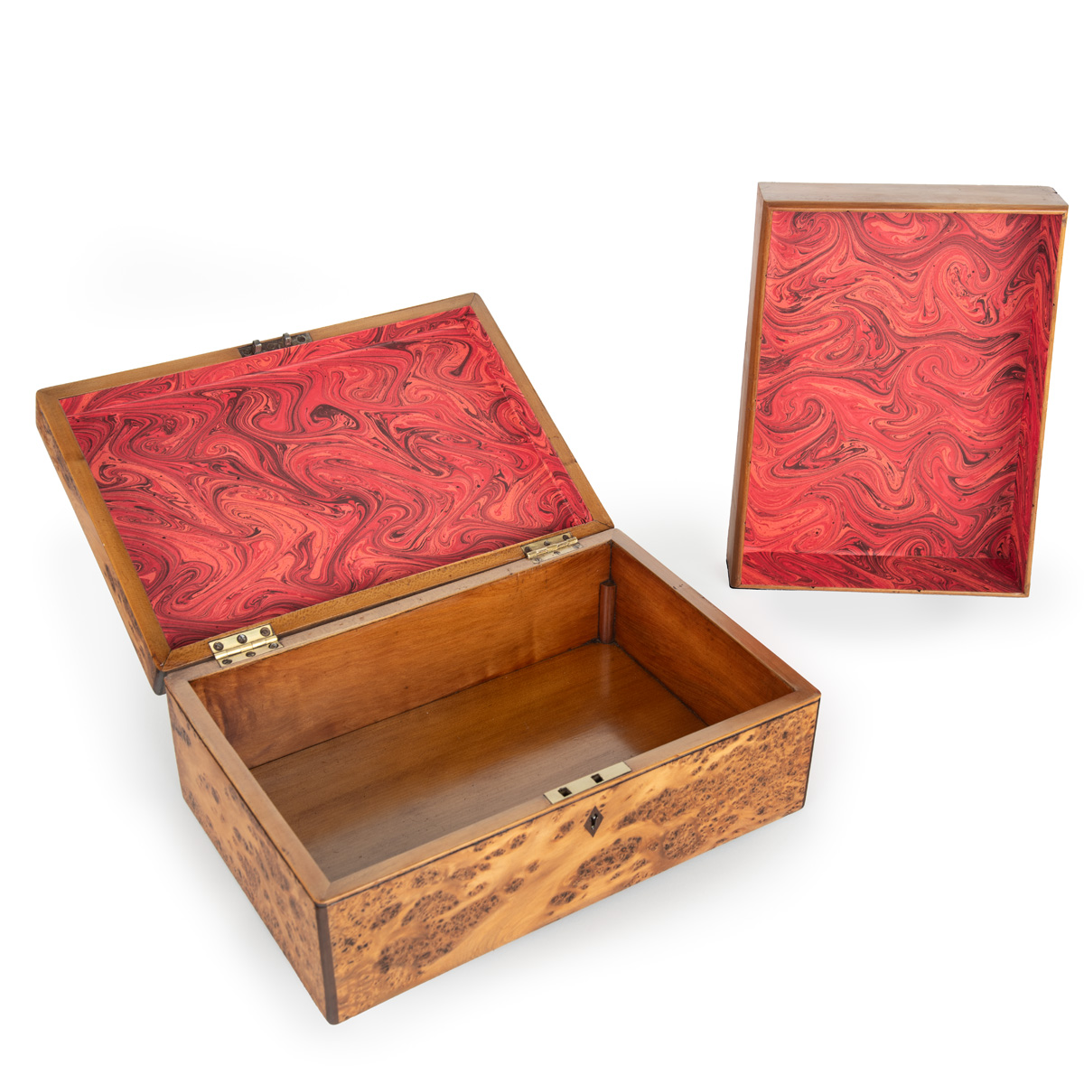 A Rare 19th Century New Zealand Jewellery Box By Evan Rees ...