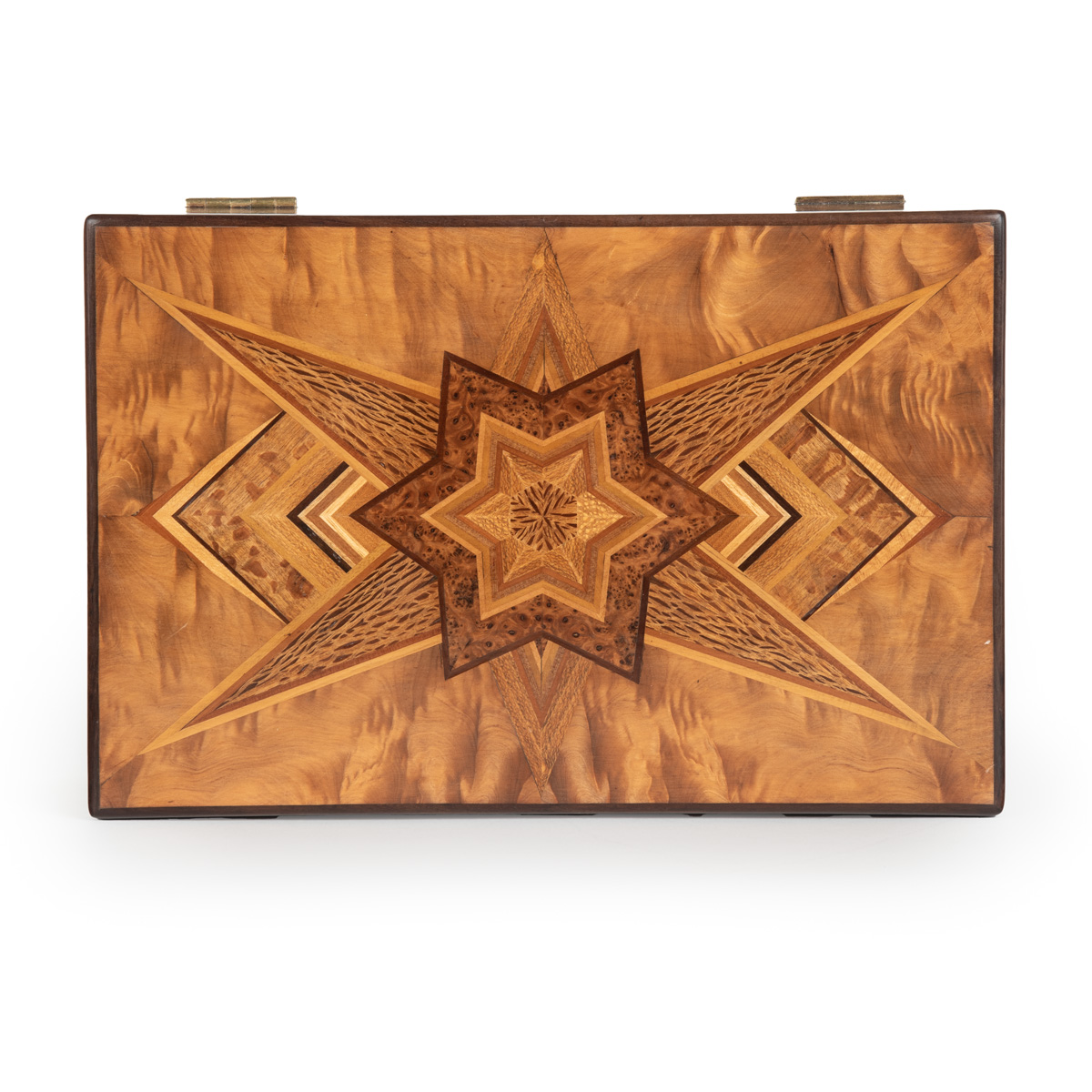 A Rare 19th Century New Zealand Jewellery Box By Evan Rees ...